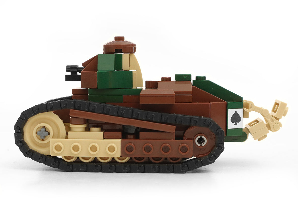 FT-17 French Tank - Build Kit – JD Brick