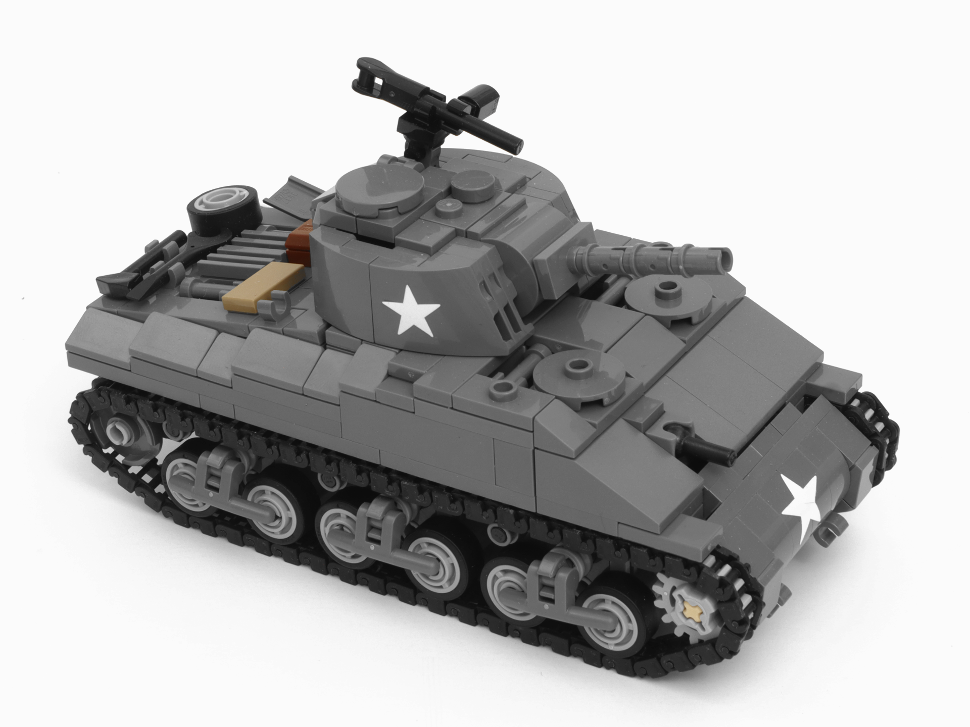 M4 Sherman Tank - Build Kit – JD Brick