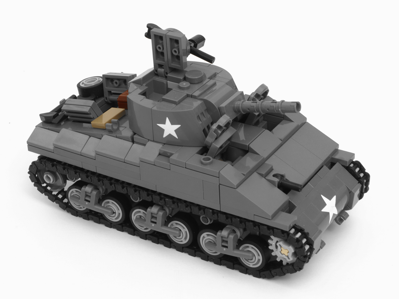 M4 Sherman Tank - Build Kit – JD Brick