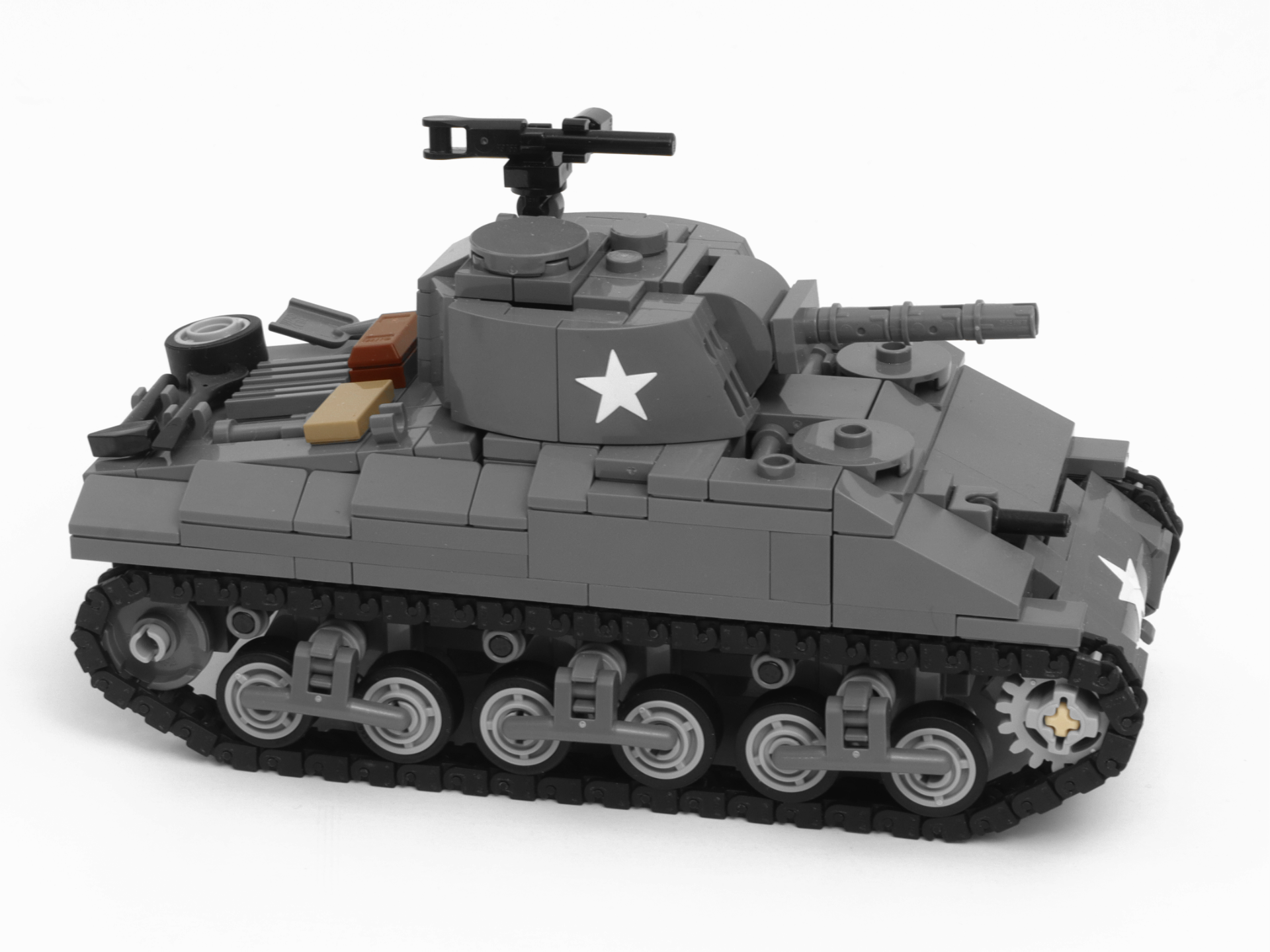 M4 Sherman Tank - Build Kit – JD Brick