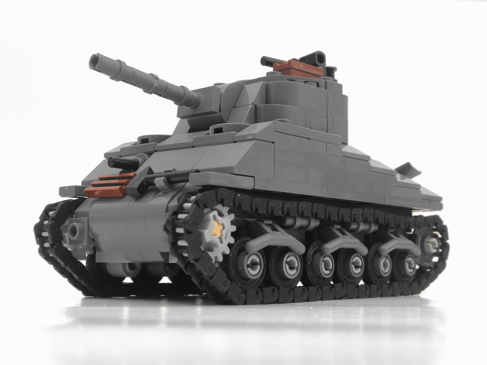 M4 Sherman Tank - Build Kit – JD Brick