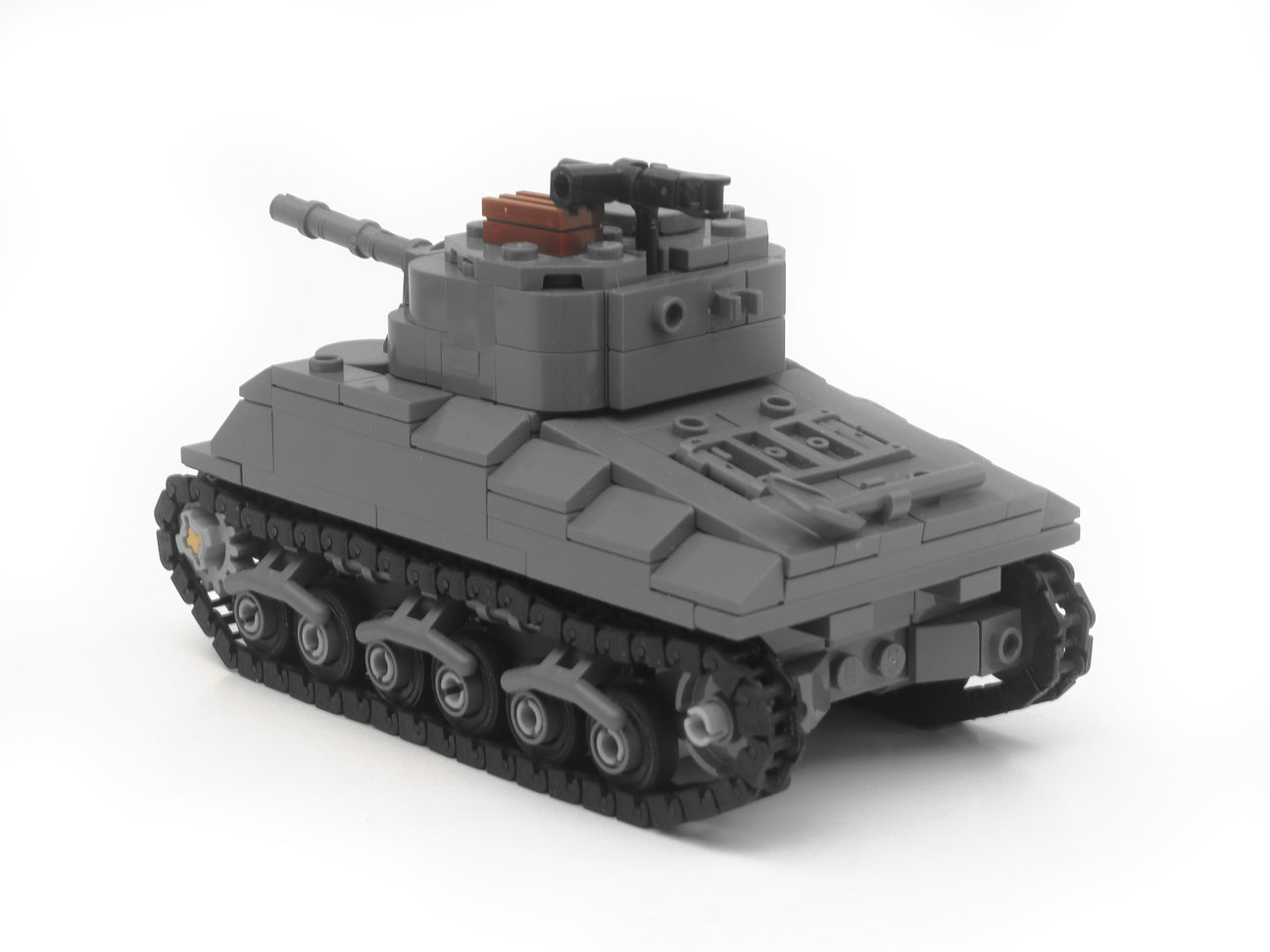 M4 Sherman Tank - Build Kit – JD Brick